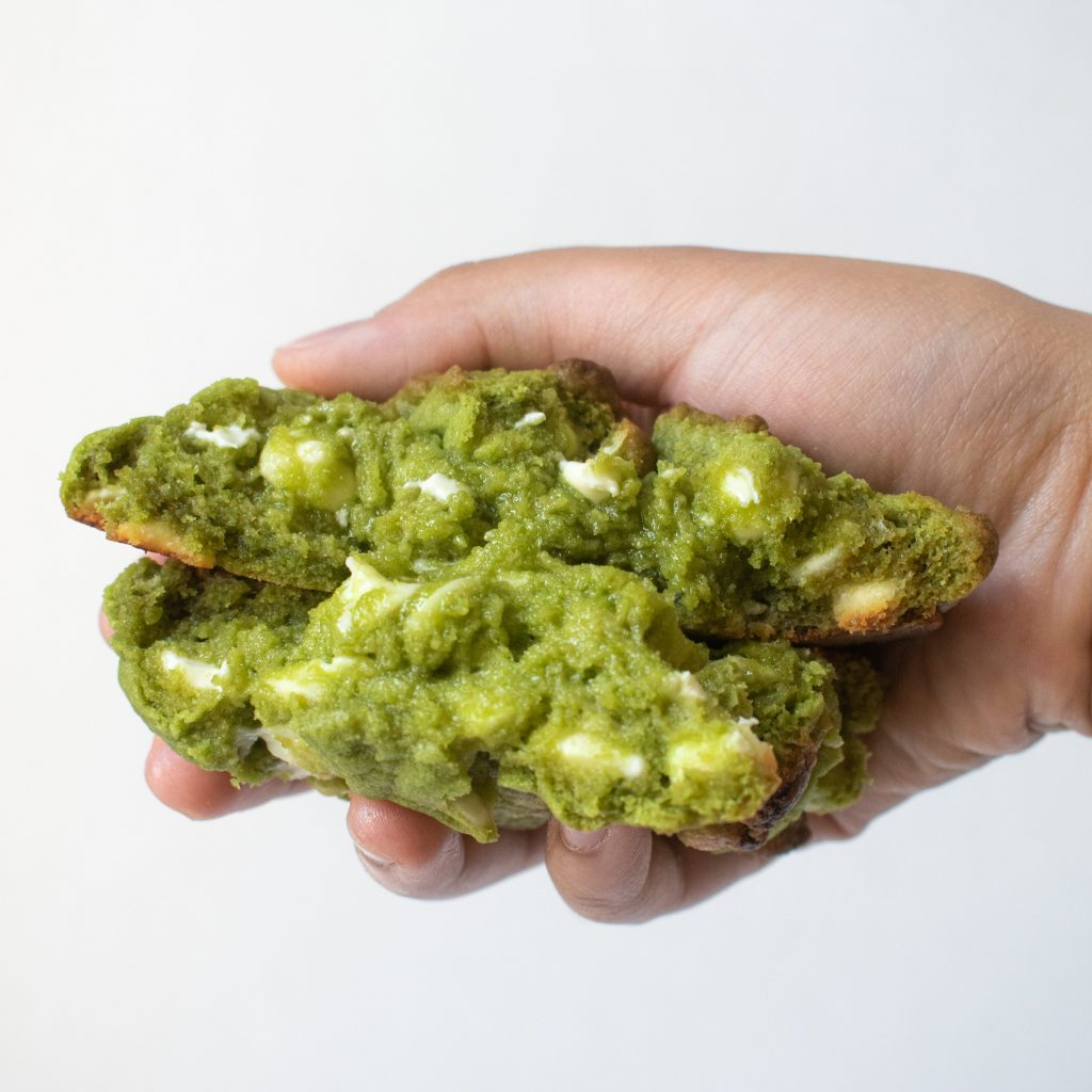 Chunky White Chocolate Matcha Cookies (Small Batch Recipe) - Bites by ...