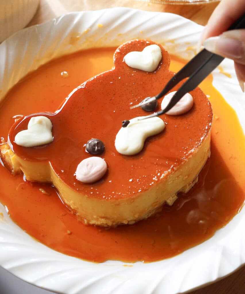 Cute Bear Leche Flan • Bites by Bianca