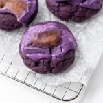Ube Marshmallow Cookies