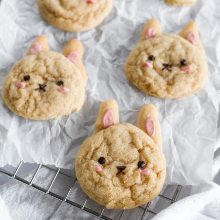 Easy Bunny Sugar Cookies - Bites by Bianca