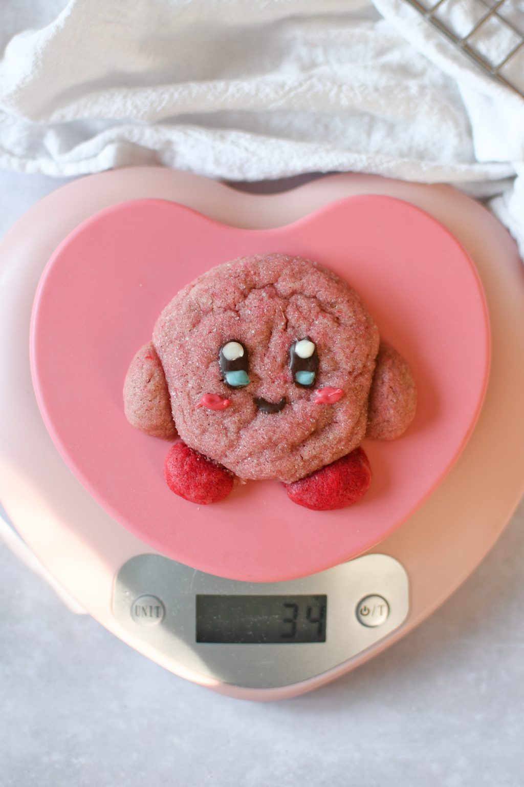 Strawberry Kirby Sugar Cookies • Bites by Bianca