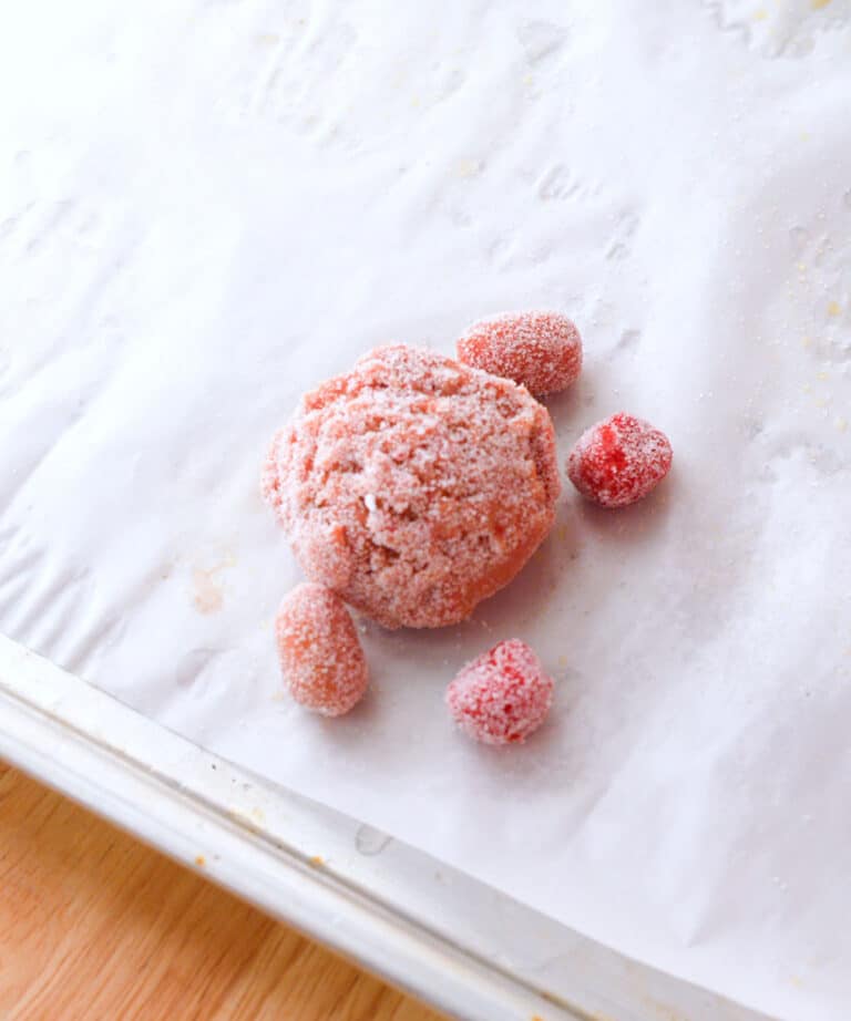 Strawberry Kirby Sugar Cookies • Bites by Bianca