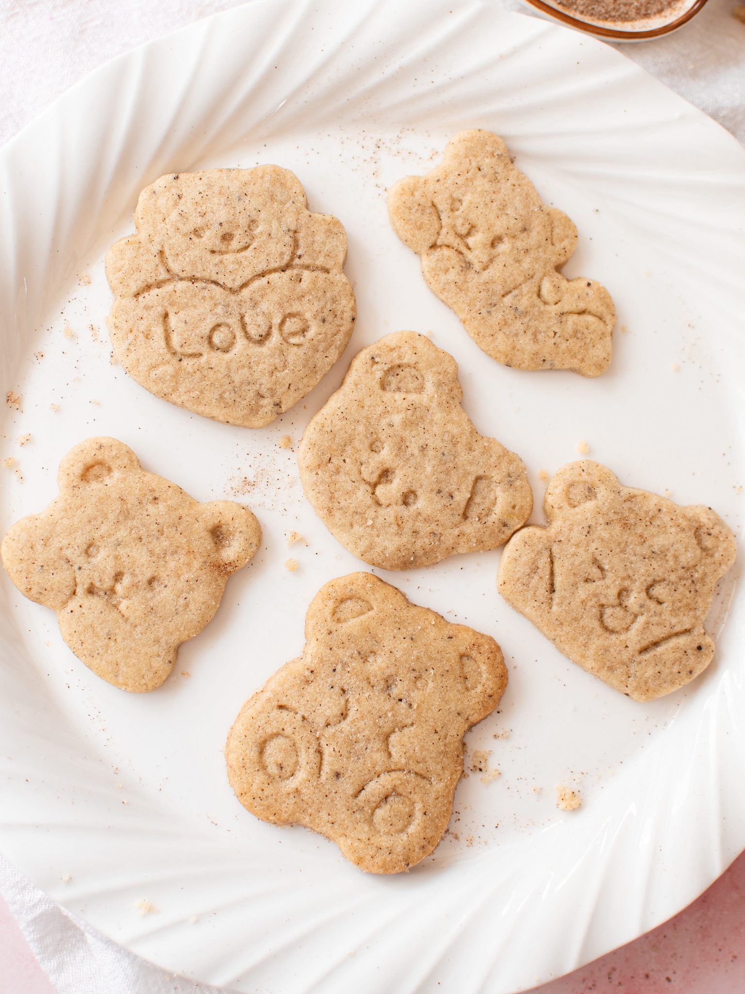 Cinnamon Brown Butter Shortbread Bears • Bites by Bianca