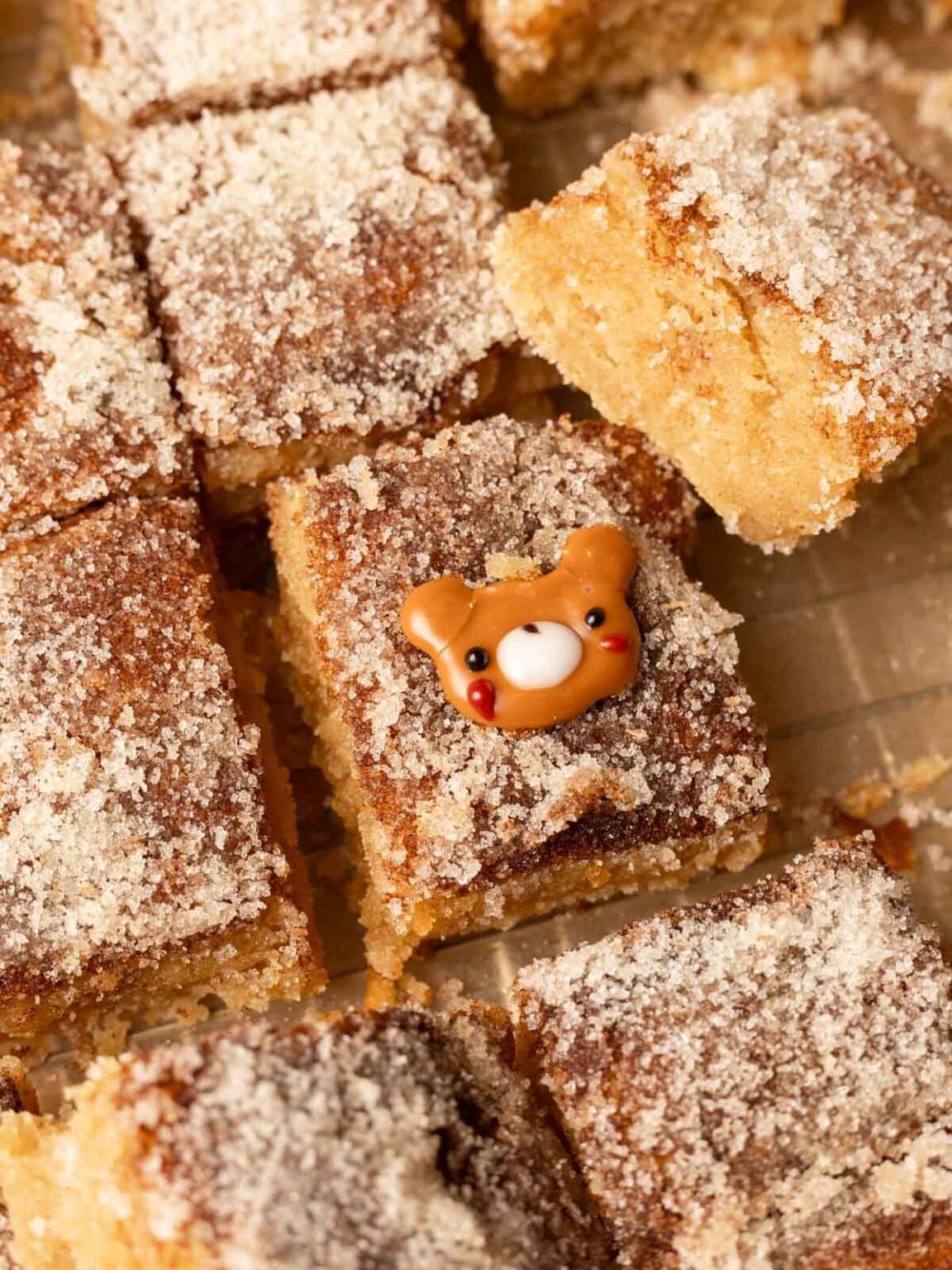 Easy Snickerdoodle Bars Recipe • Bites by Bianca