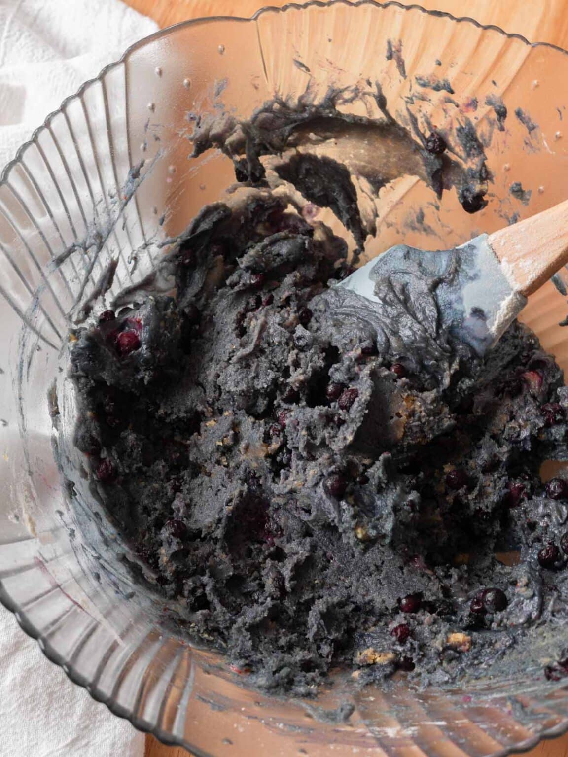 Blueberry Sugar Cookies (using frozen blueberries!)