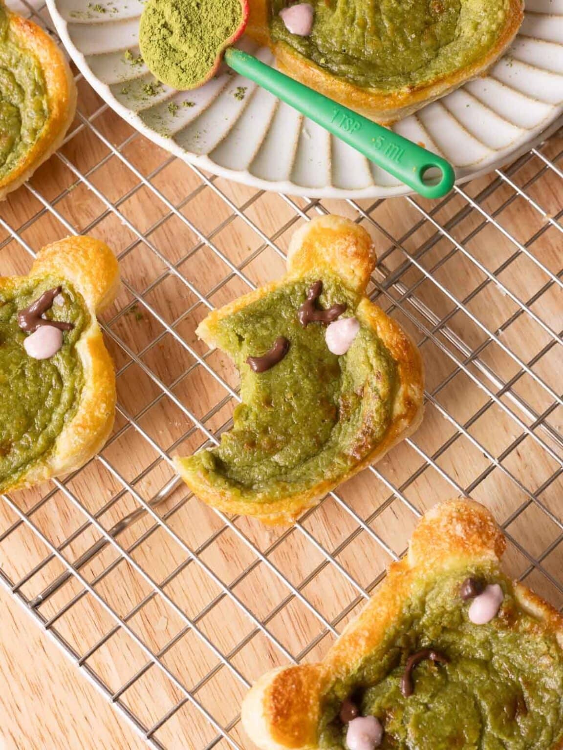 Easy Matcha Danishes • Bites by Bianca