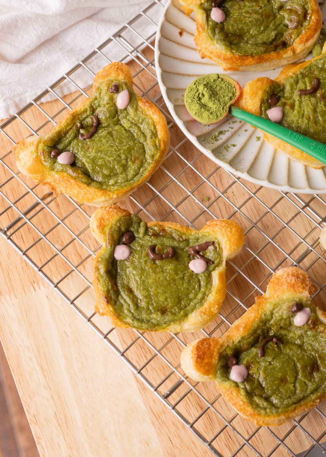 Easy Matcha Danishes • Bites by Bianca