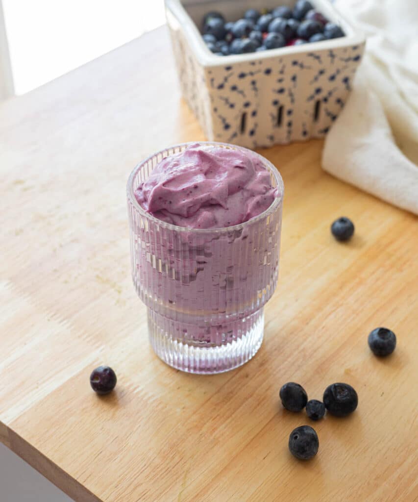 Homemade Blueberry Cold Foam