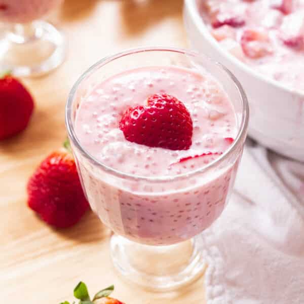 The Best Strawberry Sago Recipe! • Bites by Bianca