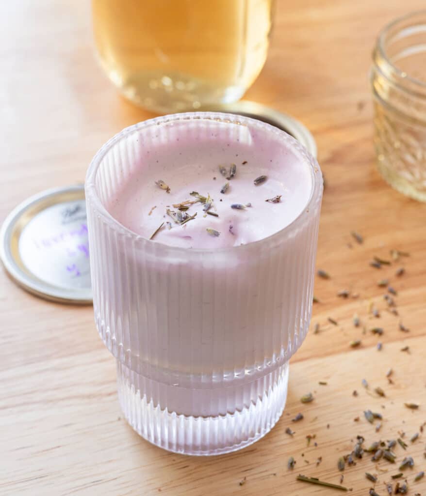 Creamy Lavender Cold Foam • Bites by Bianca