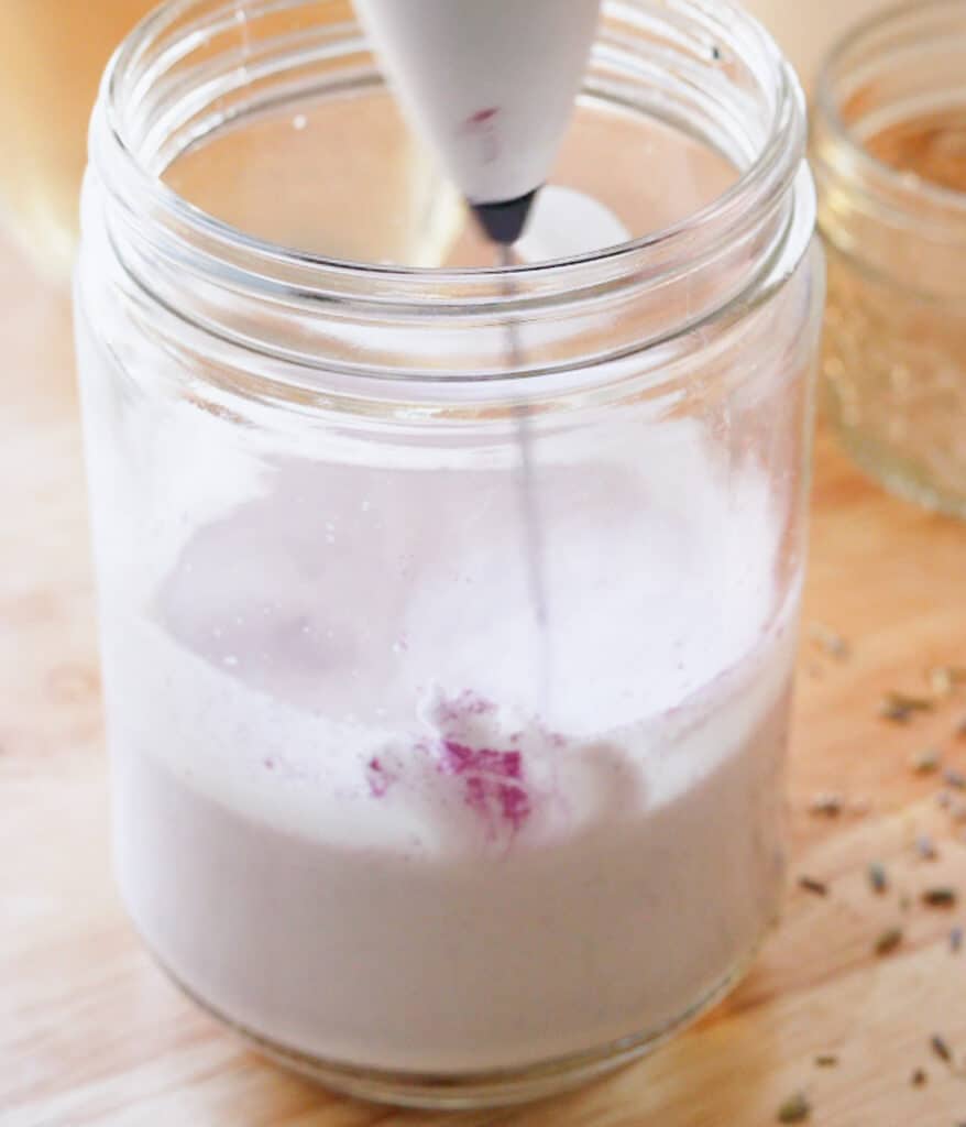 Creamy Lavender Cold Foam • Bites by Bianca