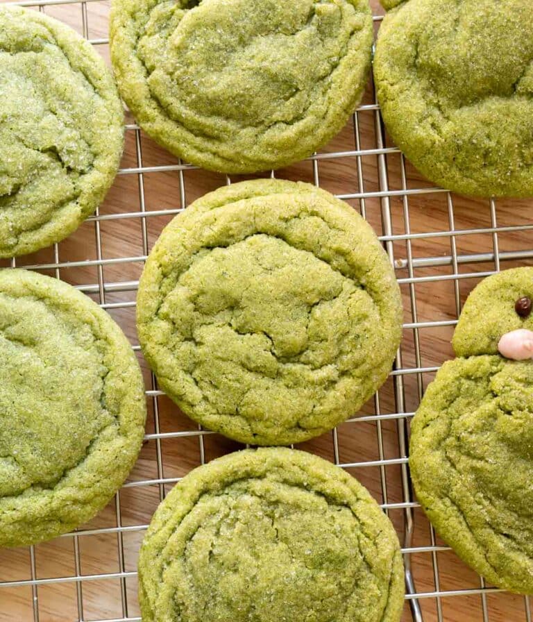 The Best Matcha Sugar Cookies • Bites by Bianca